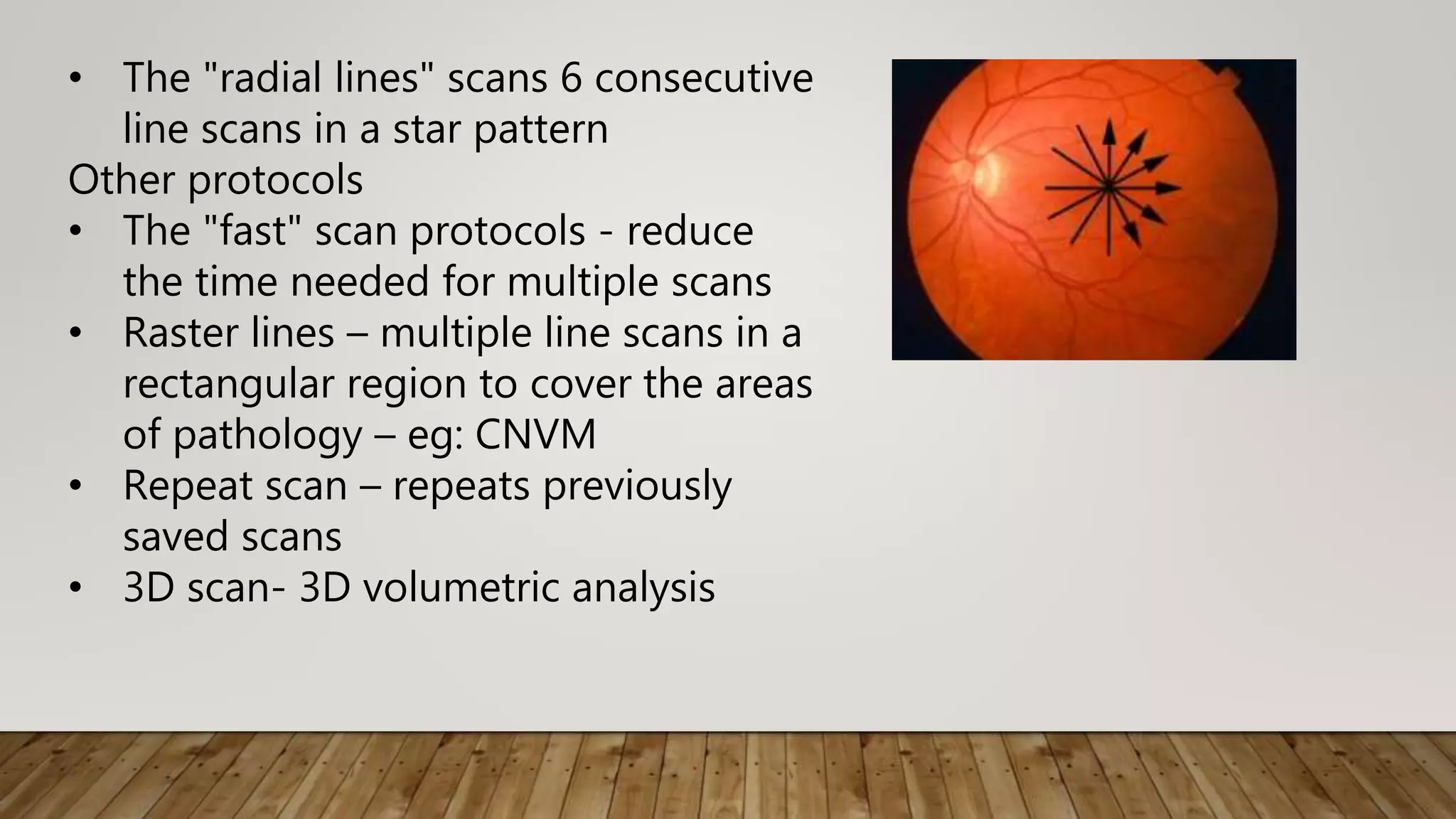 Oct in post seg disorders | PPTX
