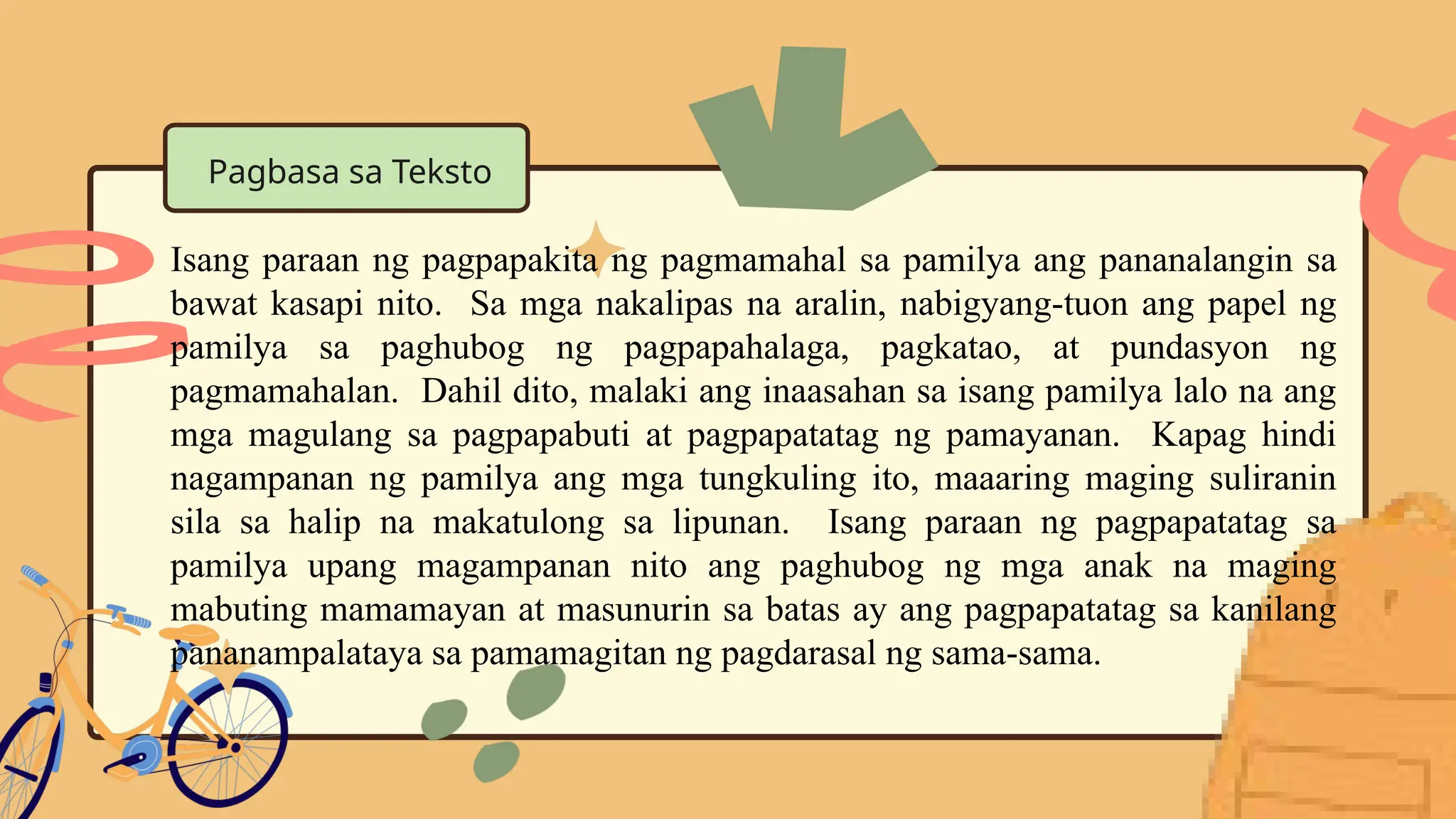 Panalangin Bilang Matibay na Pundasyon ng Pamilya Edukasyon sa Pagpapakatao 7 | PPTX