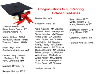 October 16 campus notes 10162013 | PPT