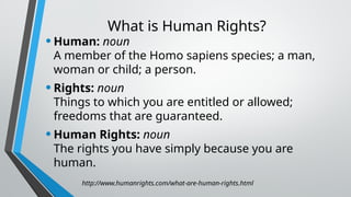 OCTOBER 16 PROMOTING HUMAN RIGHTS [Autosaved].pptx