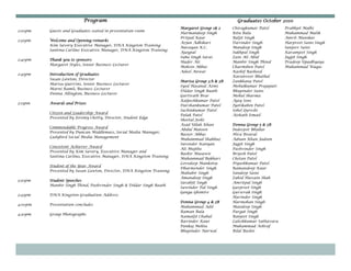 DNA Kingston Training: Diploma of Management Graduation 10/10 | PPT