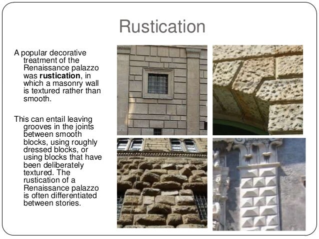 (History of Architecture 2) October 2012 renaissance architecture