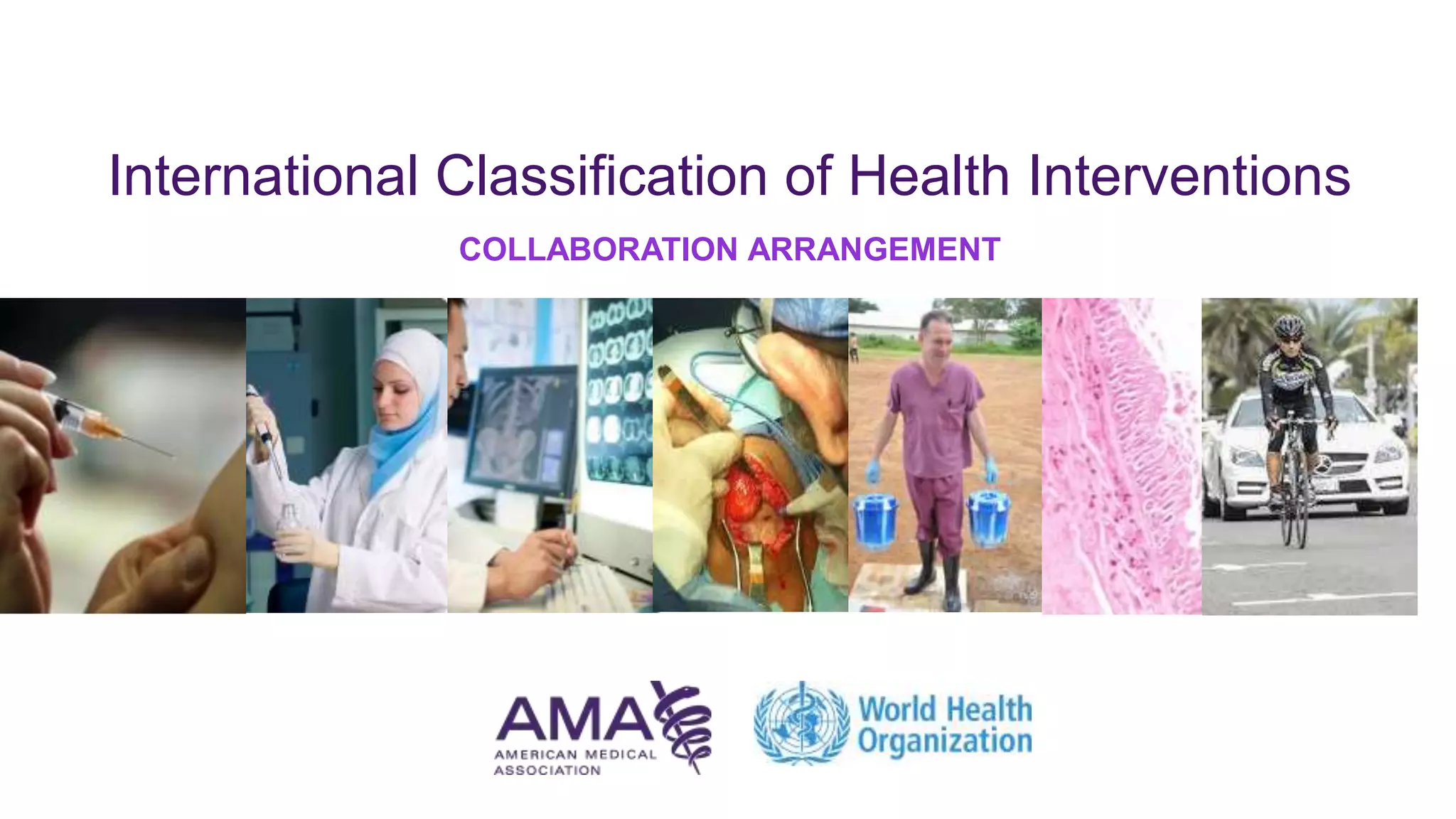International Classification of Health Interventions - development ...