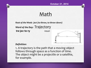 October 2014 words of the day | PPT