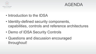 IDSA at Denver IAM Meetup | PPT