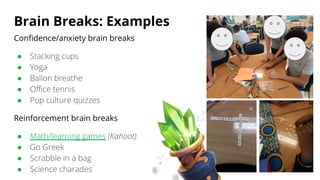 Brain Breaks: The Good, the Bad & the Fab | PDF