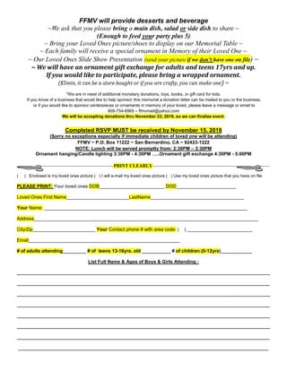 Families & Friends of Murder Victims | PDF