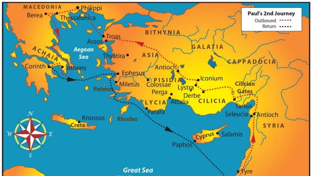 Acts 17:1-9 ~ From Philippi to Thessalonica | PPT