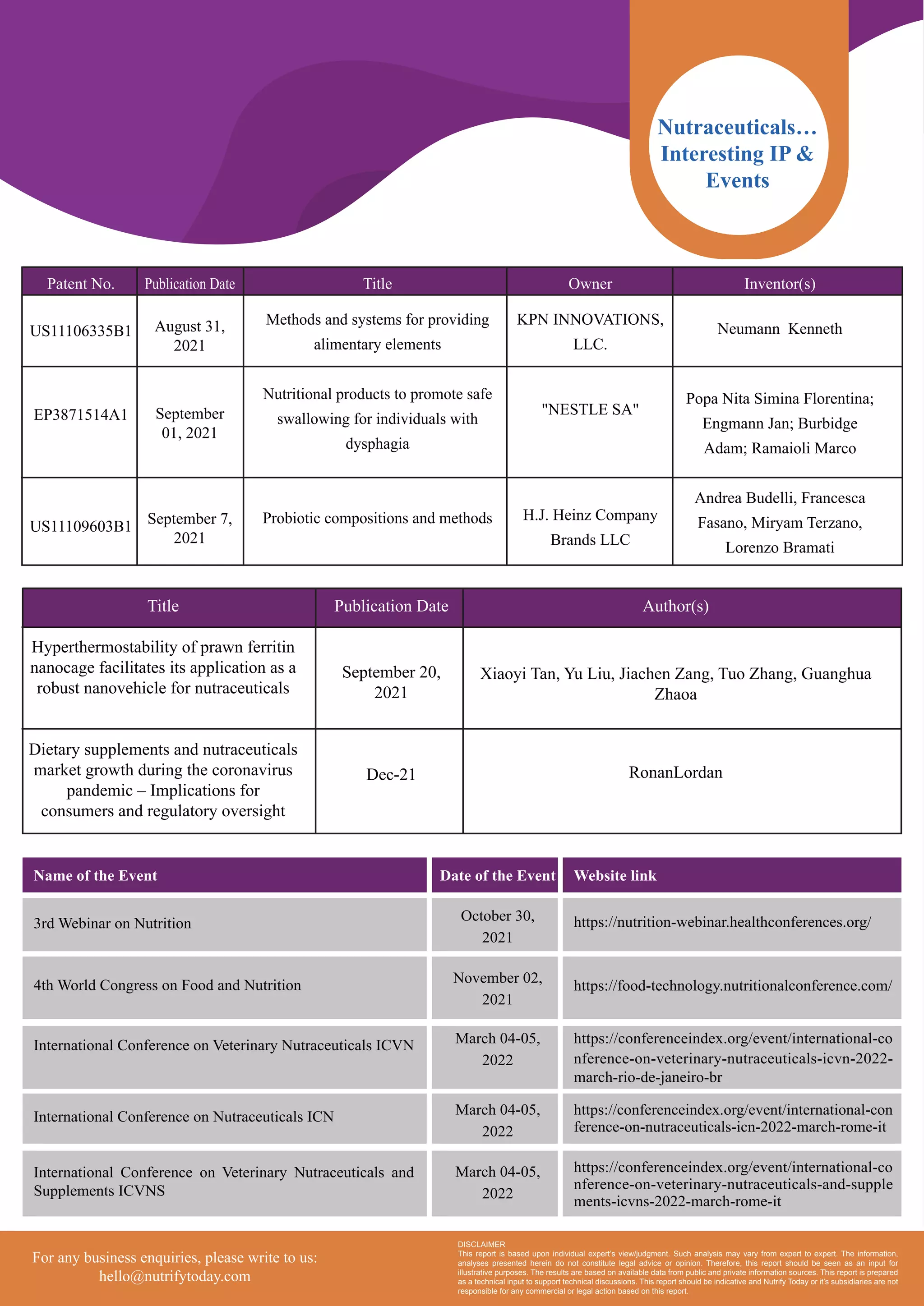 October, 2021 newsletter | PDF