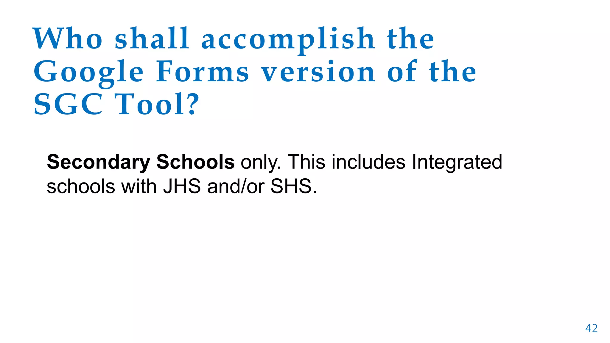 SGC Functionality Assessment Tool.pptx