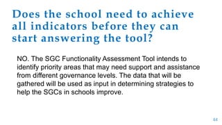 SGC Functionality Assessment Tool.pptx
