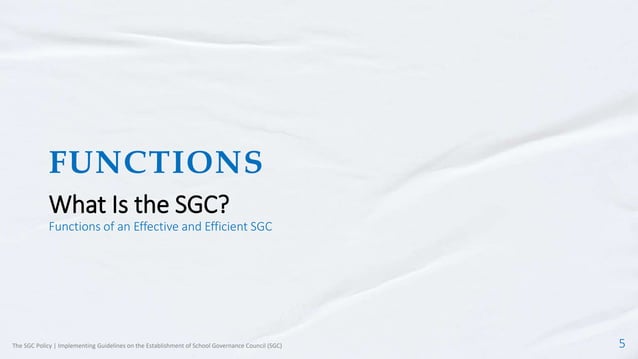 SGC Functionality Assessment Tool.pptx | Education industry | Industries