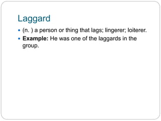 Ms. B's Word of the Day Test 4 | PPT