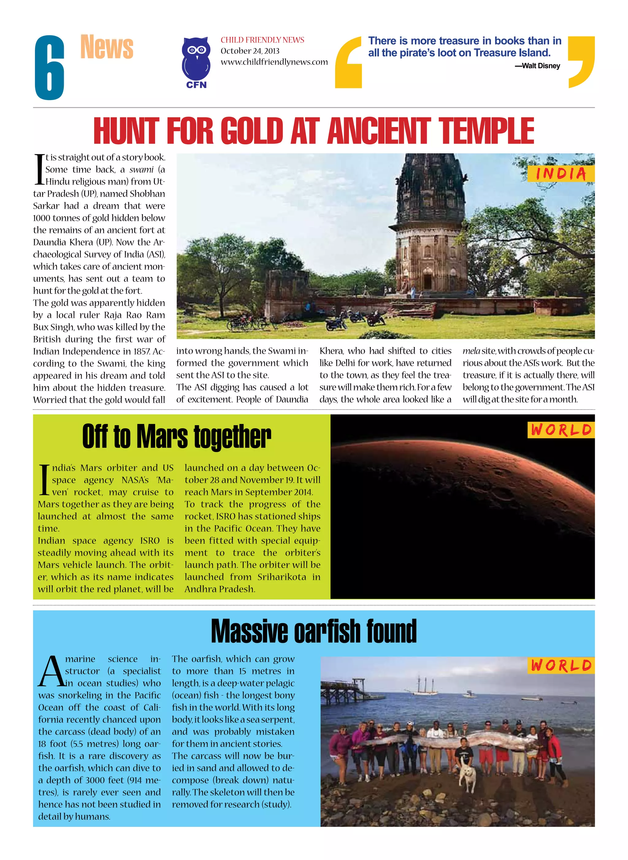 Child Friendly News Letter, Kid Magazine, Children Magazine | PDF
