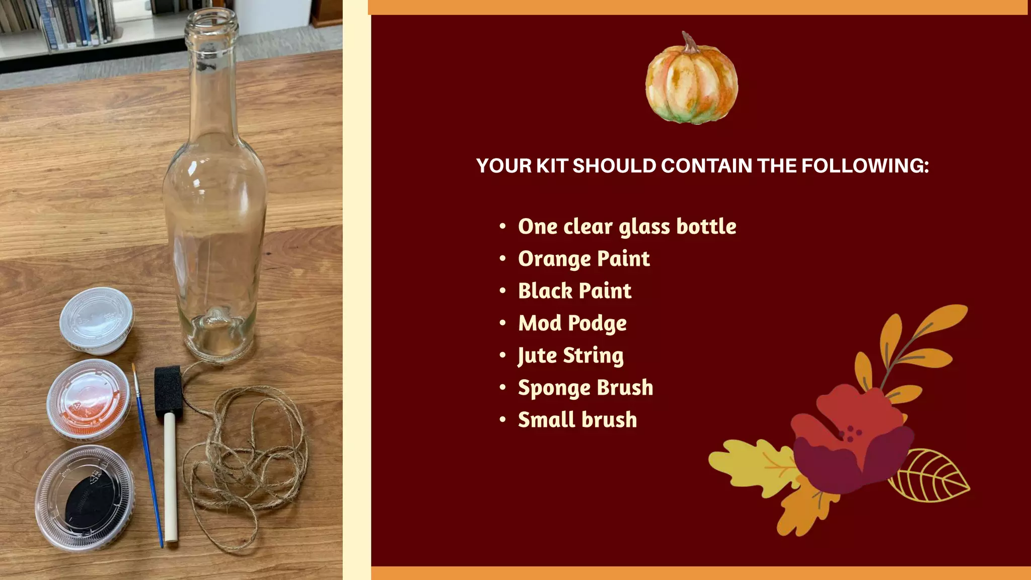Wine Bottle Pumpkins | PPT