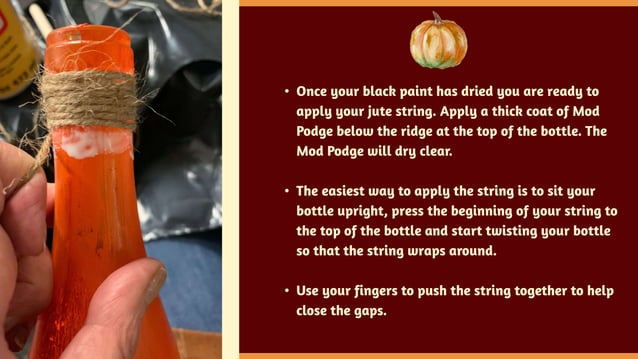 Wine Bottle Pumpkins | PPT