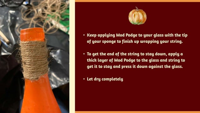 Wine Bottle Pumpkins | PPT