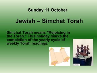 October religious events | PPT