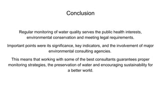 October Slides - Water Quality Monitoring_ Best Environmental ...
