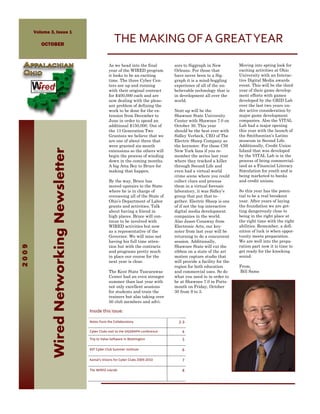 October Wired Networking Newsletter | PDF