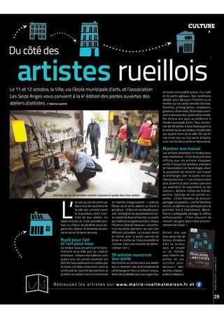 Article magazine municipal Rueil infos Octobre 2014 | PDF