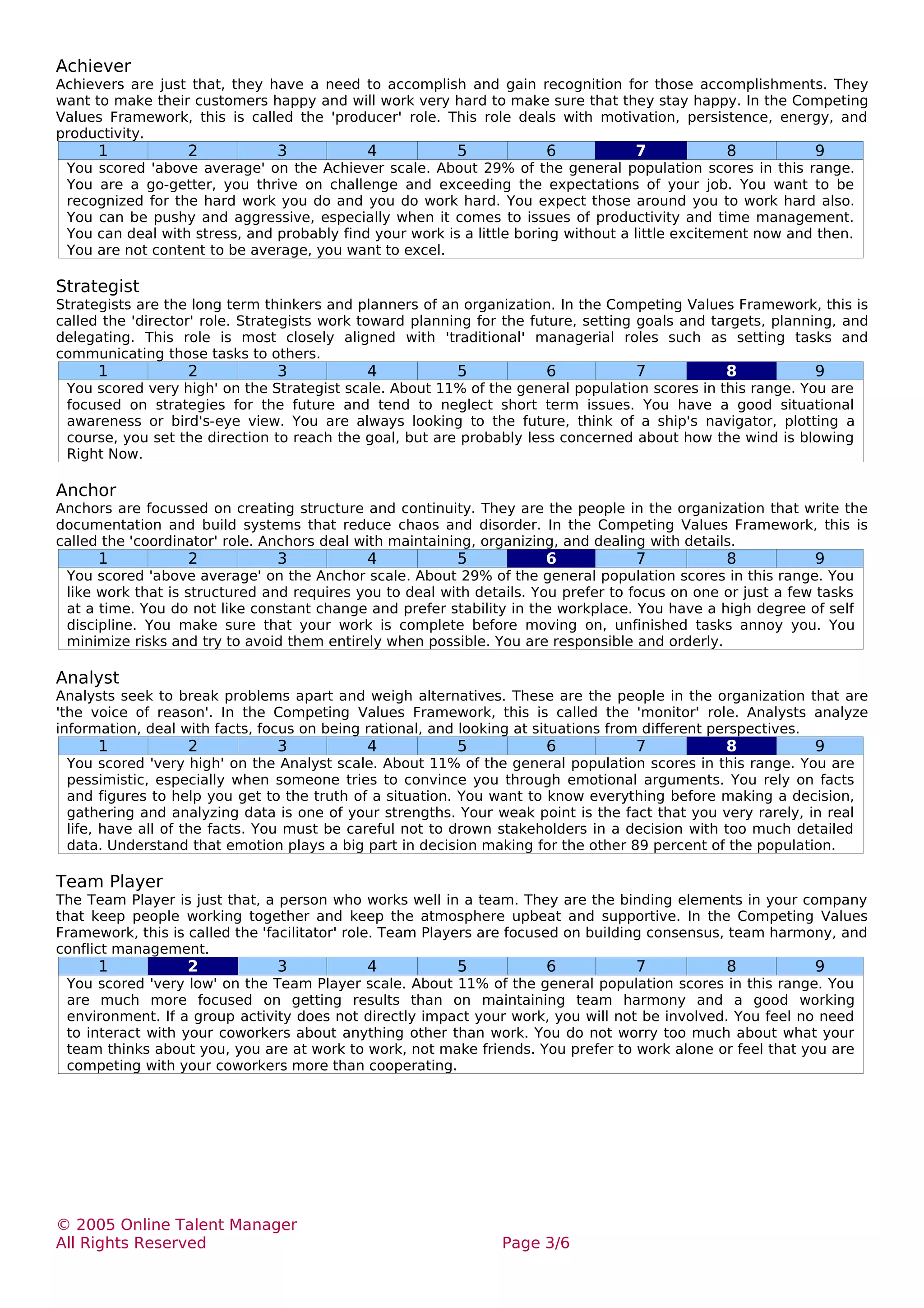 Octogram Report | PDF