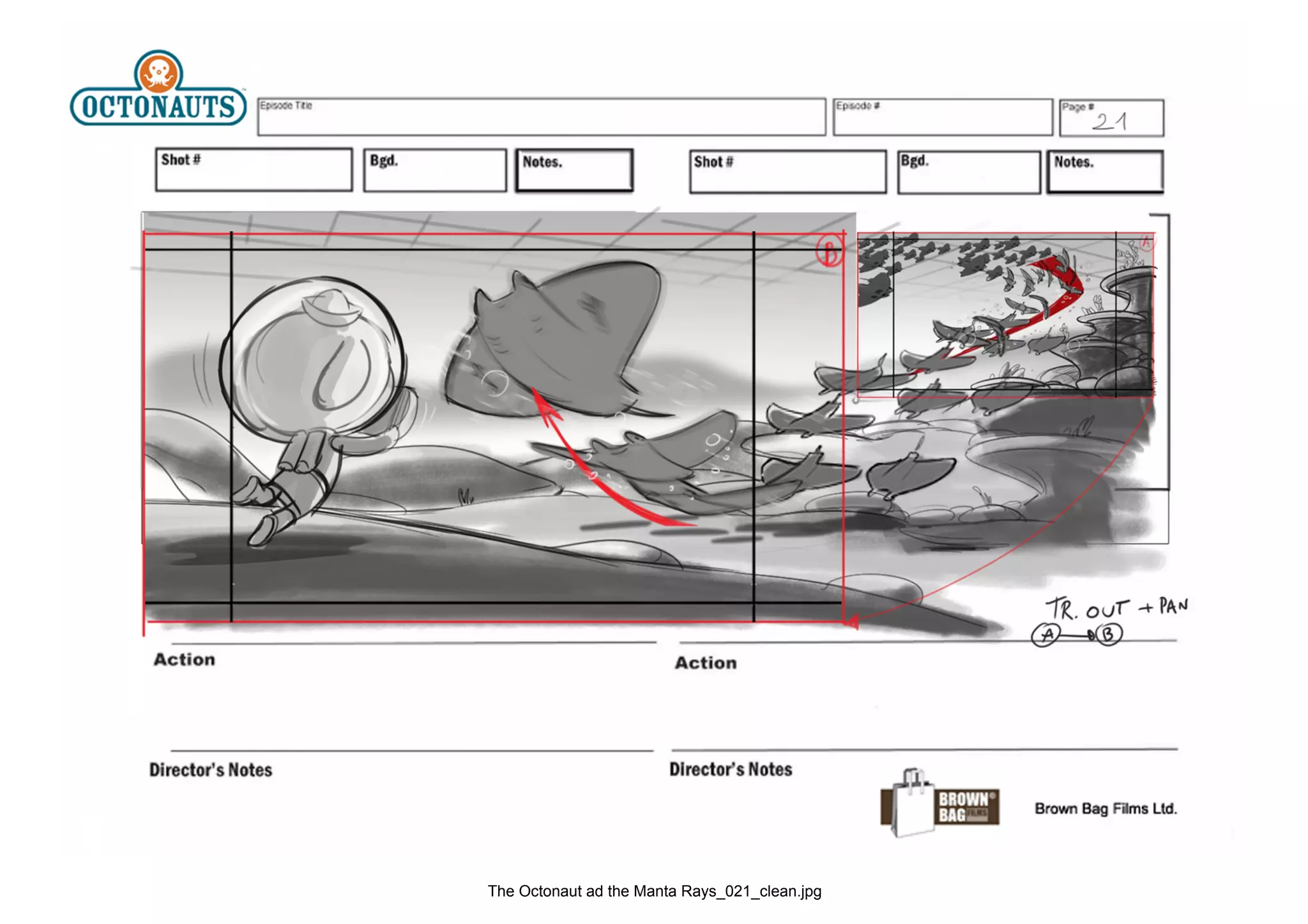 Octonauts and the Manta Rays storyboard | PDF