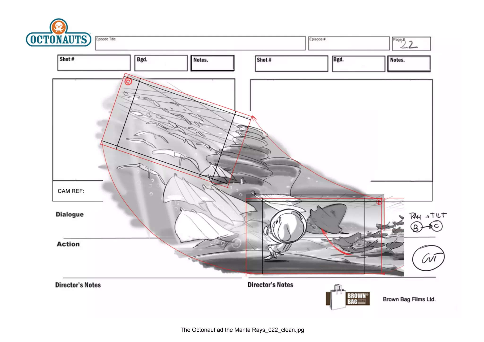 Octonauts and the Manta Rays storyboard | PDF