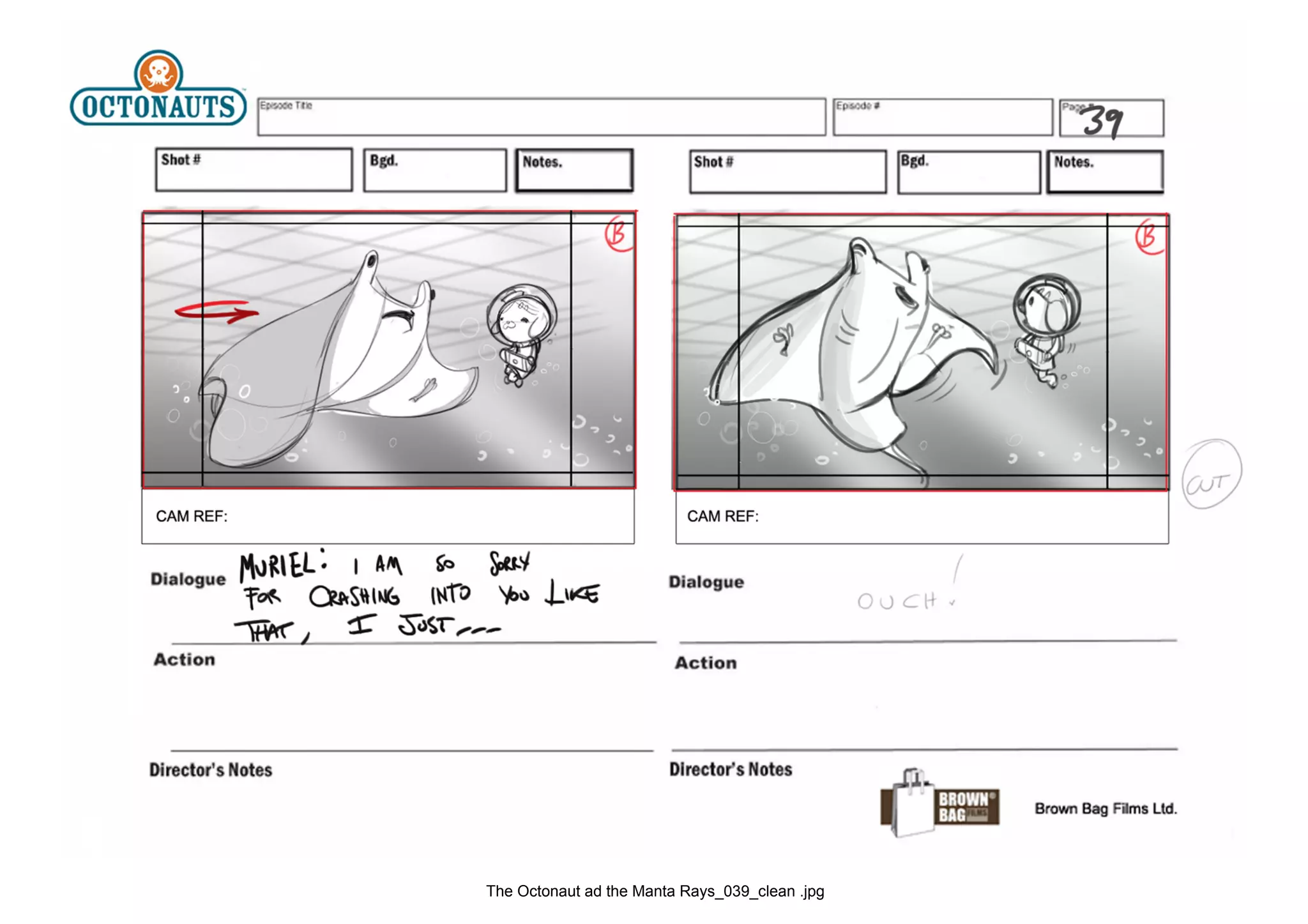 Octonauts and the Manta Rays storyboard | PDF