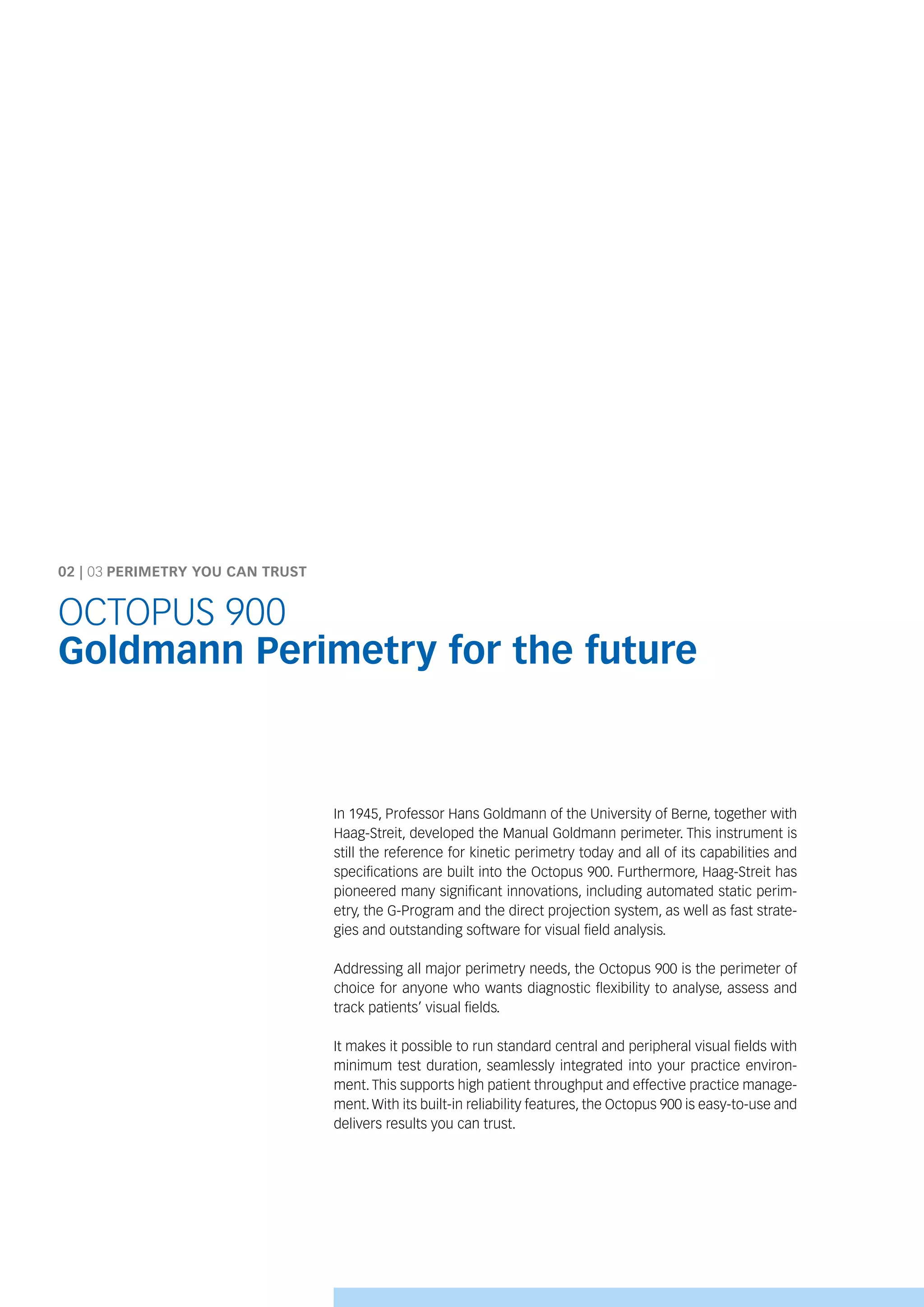 Octopus 900 Brochure | PDF