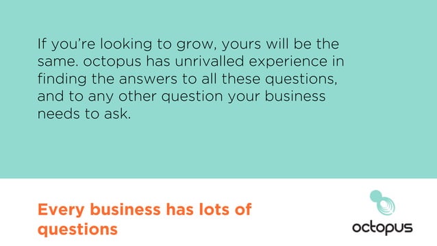 Octopus intelligence intro | PDF | Business | Business and Finance