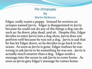 Octopus storytime | PPTX