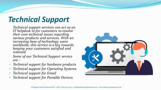 Octopus Tech Solutions - Company Profile | PDF