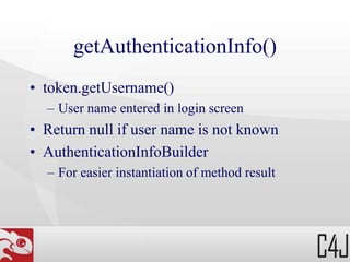 Octopus framework; Permission based security framework for Java EE | PPTX