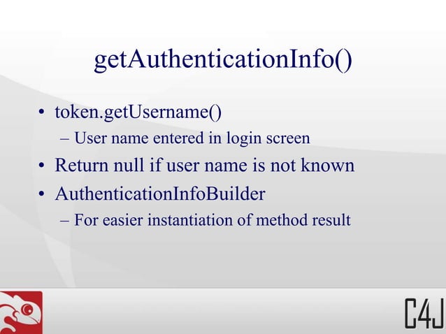 Octopus framework; Permission based security framework for Java EE | PPT