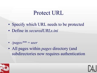 Octopus framework; Permission based security framework for Java EE | PPTX