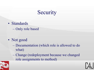 Octopus framework; Permission based security framework for Java EE | PPTX