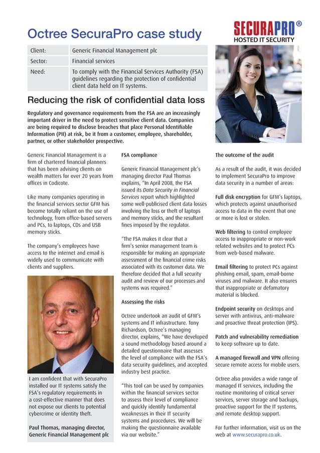 Octree securapro mauleverer case study | PDF