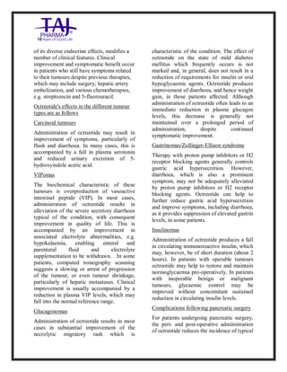 Octreotide Acetate Injection Taj Pharma SmPC | PDF