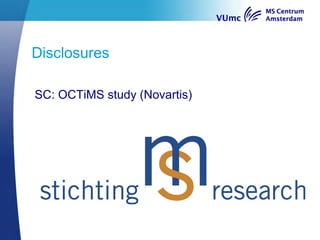 OCT tool to MS progression | PPT