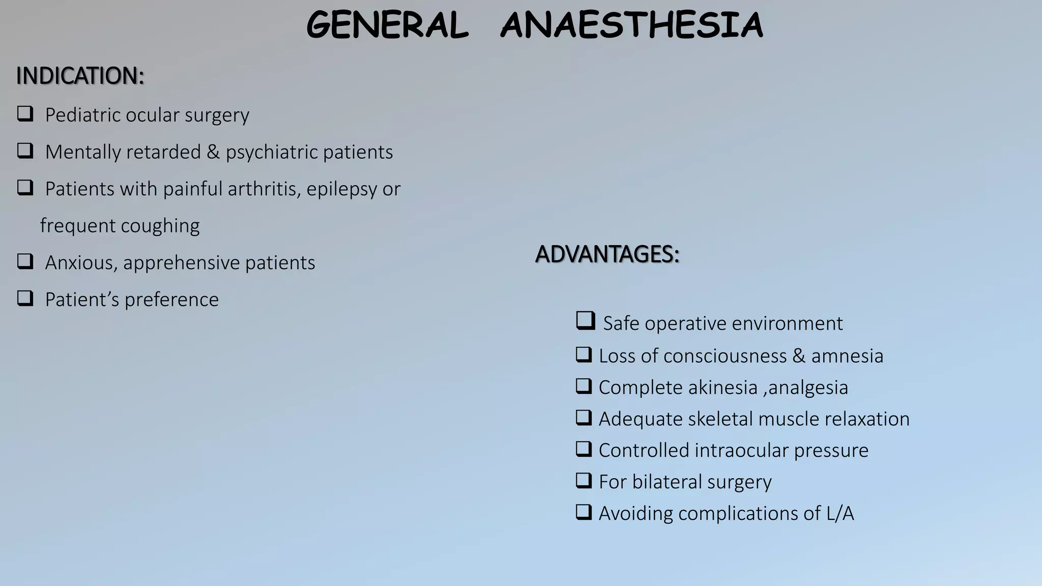 Ocular anaesthesia by dr.roopashree.c .r | PPTX