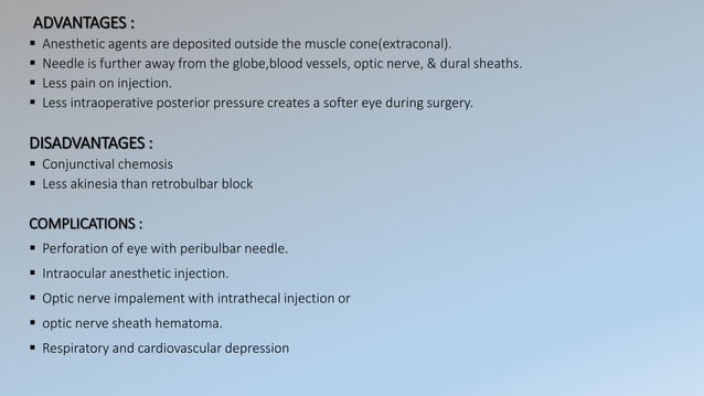 Ocular anaesthesia by dr.roopashree.c .r | PPTX