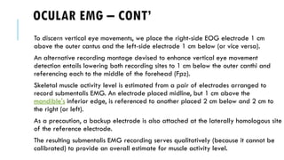 OCULAR AND FACIAL EMG PRESENTATION NAHID MAJID AND KWANISAI GUTU.pptx