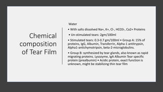 Ocular biochemistry meenakshi | PPTX