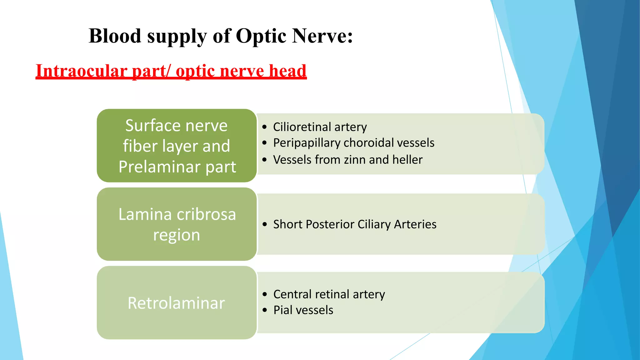 Ocular blood flow in glaucoma | PPTX