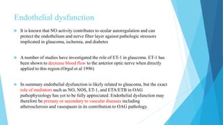Ocular blood flow in glaucoma | PPTX | Eye and Vision Conditions ...