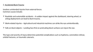 OCULAR BLUNT TRAUMA-1 .pptx