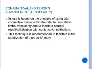 Ocular chemical injury | PPTX