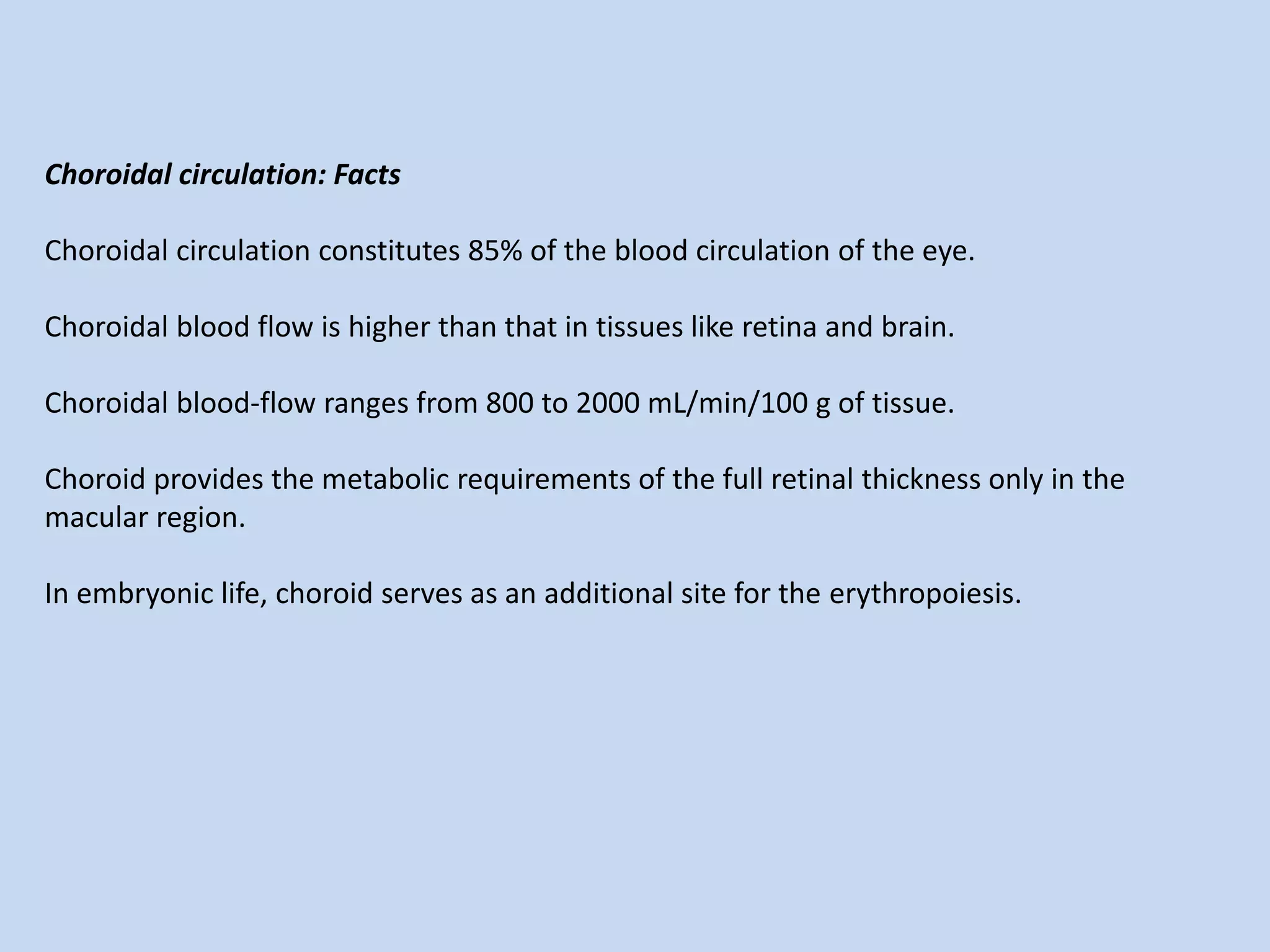 Ocular circulation | PPTX