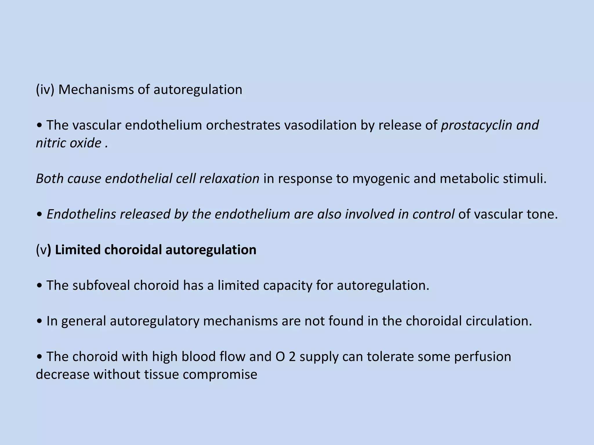 Ocular circulation | PPTX